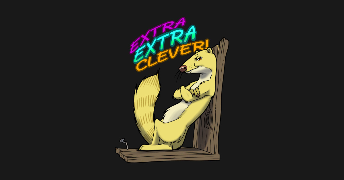 Gef the Extra Clever Mongoose - Gef The Talking Mongoose - T-Shirt ...