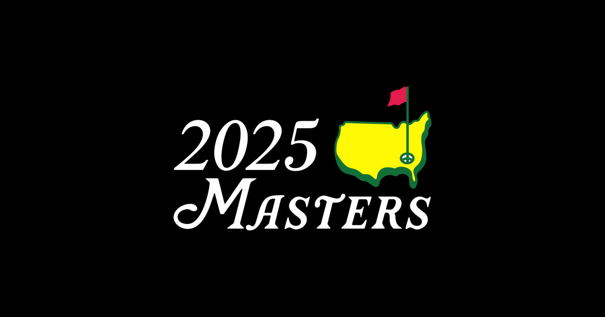 2025 MASTERS - Masters Golf - Sticker | TeePublic