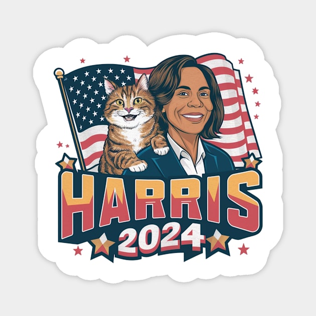 HARRIS AND CAT 2024 | CAT FOR HARRIS 2024 - Cat For Harris 2024 ...