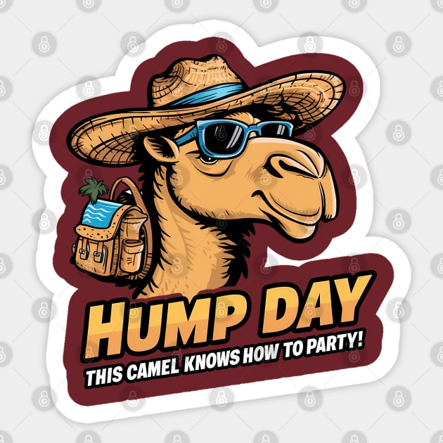Happy Hump Day - Hump Day - Sticker | TeePublic