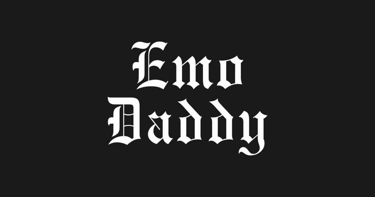 Emo Daddy Emo Father Goth Punk Father'S Day - Emo Daddy - T-Shirt ...