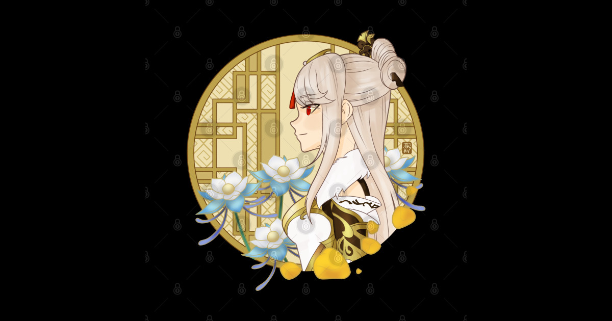 Ningguang, Genshin Impact - Genshin Impact - Sticker | TeePublic