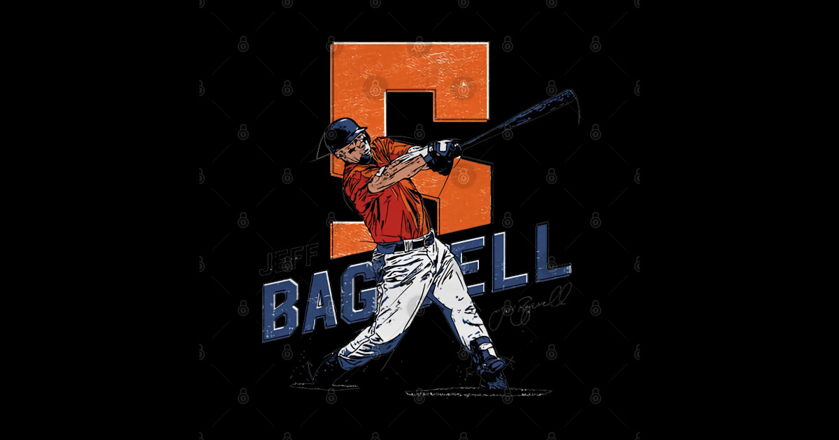 Jeff Bagwell Houston Swing - Jeff Bagwell - Sticker | TeePublic