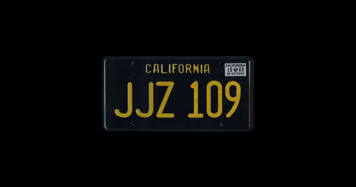 Bullitt Movie Mustang License Plate - Bullitt - T-Shirt | TeePublic