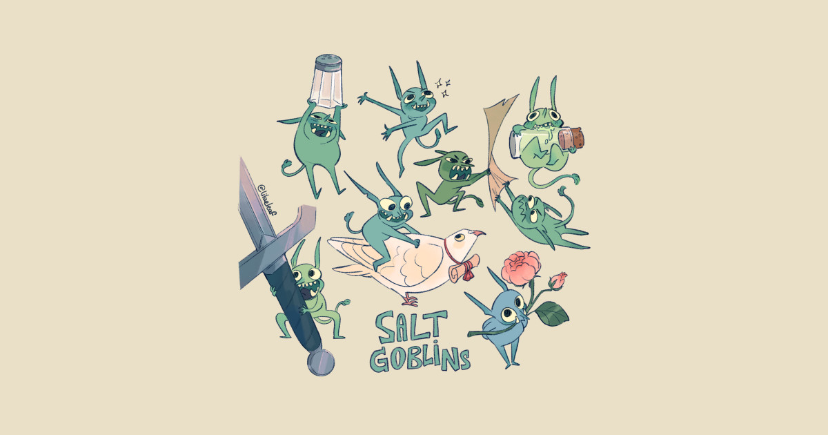 Salt Goblins - Acofaf - T-Shirt | TeePublic