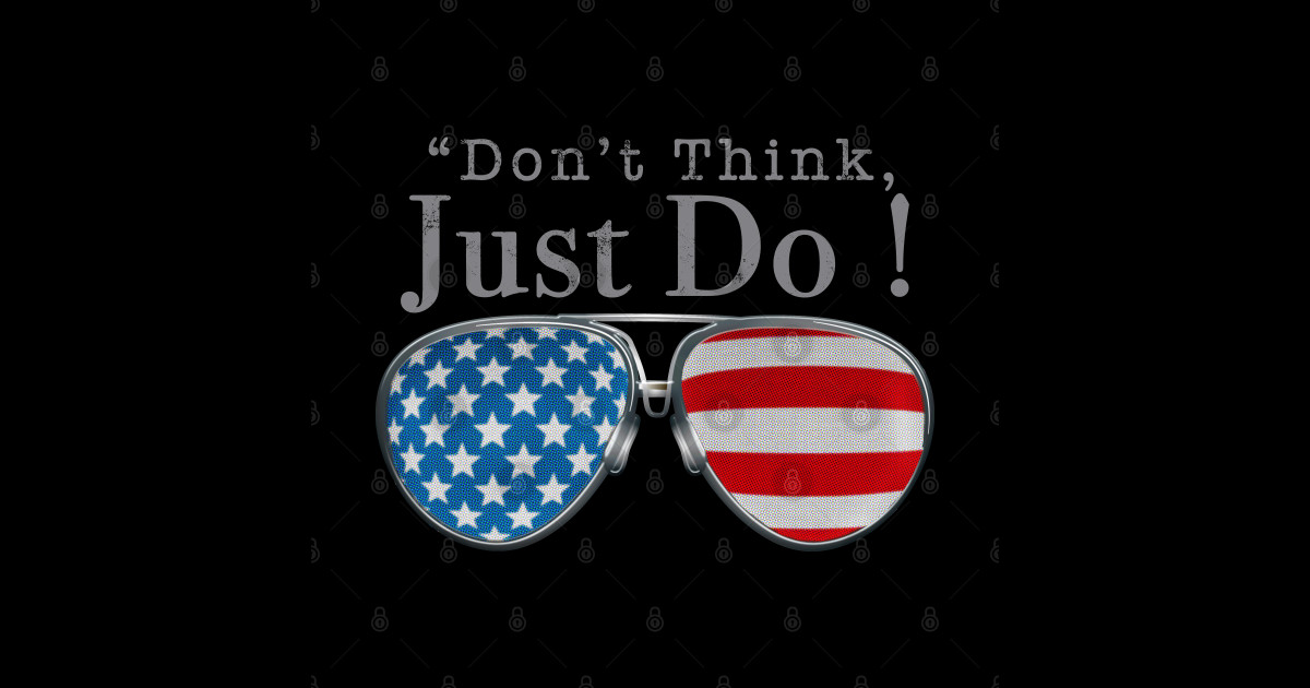TOP GUN MAVERICK - DONT THINK JUST DO GLASSES - Top Gun Maverick ...