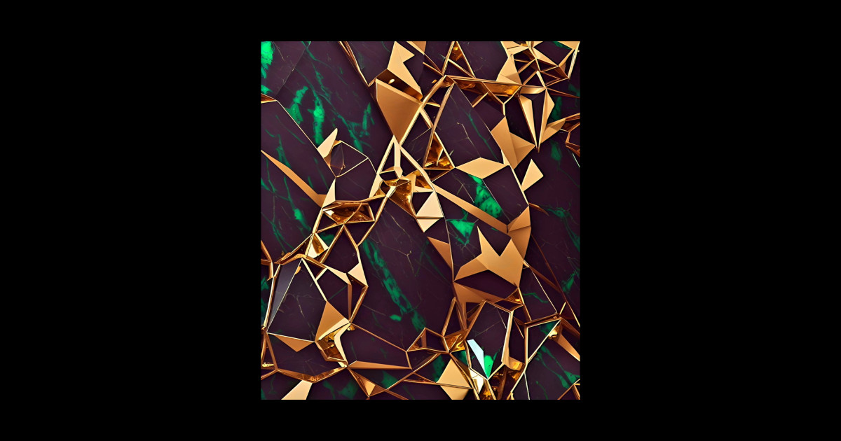 The Archaic Elements. - Elegant Royal Precious Marble - Magnet | TeePublic