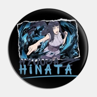 Hinata Hyuga Anime Design Pins and Buttons for Sale | TeePublic