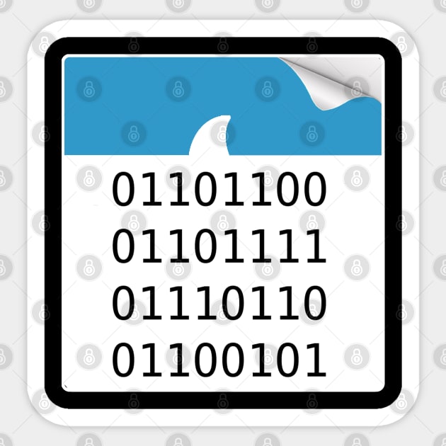 Cyber Security - Wireshark PCAP File Icon - Wireshark - Sticker | TeePublic