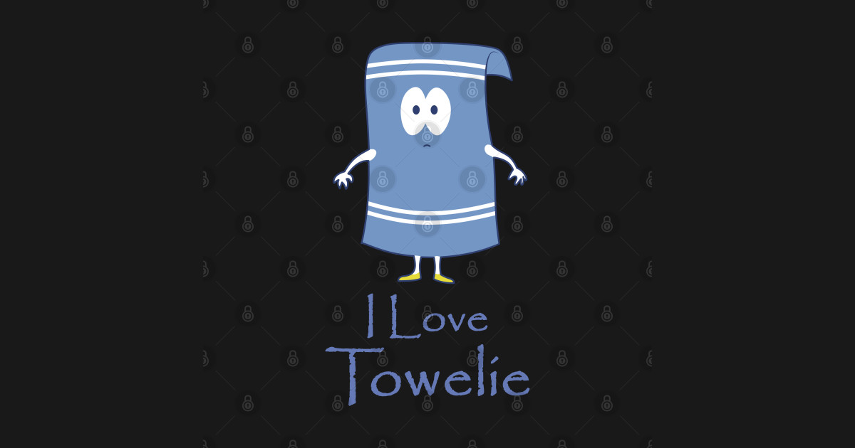 I Love Towelie - I Love Towelie - Sticker | TeePublic