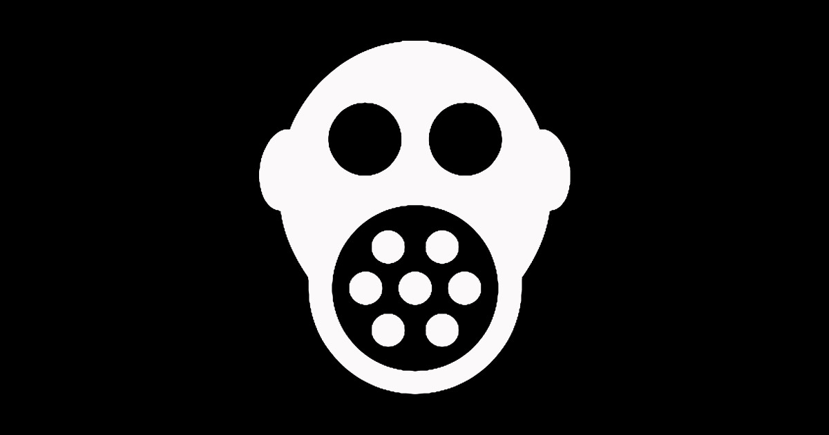 white mask - Mask Design - Sticker | TeePublic