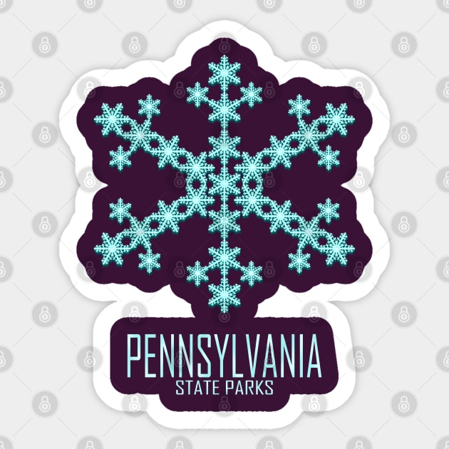 Pennsylvania State Parks - Pennsylvania State Parks - Sticker | TeePublic