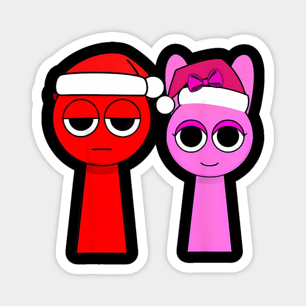 Sprunki Beats Funny Sprunki - Gaming - Magnet | TeePublic