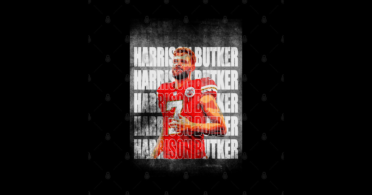 vintage style Harrison butker 7 - Butker - Sticker | TeePublic