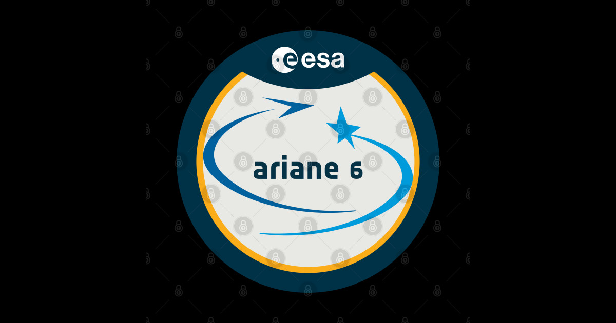 Ariane 6 Patch Design: Celebrating ESA’s Space Missions - Esa - Sticker ...