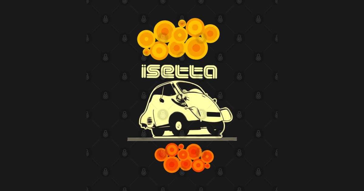 Isetta Bubble Car - Isetta - T-Shirt | TeePublic