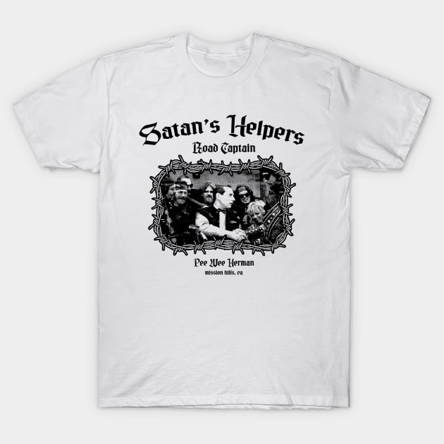 Satan's Helpers & Pee Wee Herman - Pee Wee Herman - T-Shirt | TeePublic