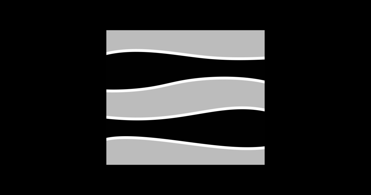 Abstract - black and gray. - Black - Sticker | TeePublic