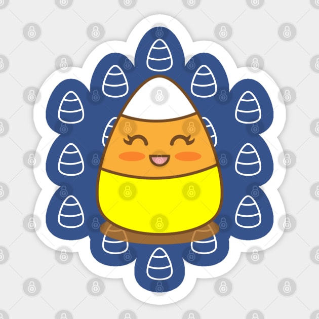 cute candy with faces