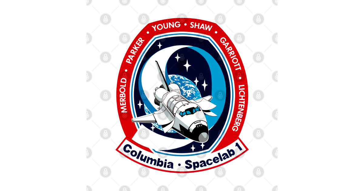 NASA STS-9 Spacelab 1 - Sts9 - T-Shirt | TeePublic