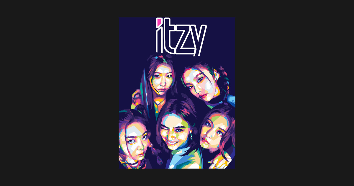 Itzy kpop WPAP - Kpop Merchandise - T-Shirt | TeePublic