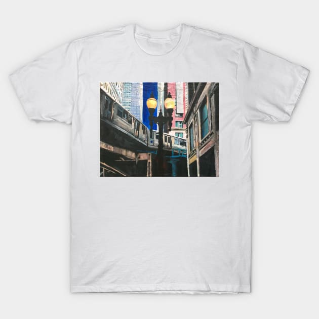Chicago, Under The Loop - People - T-Shirt | TeePublic
