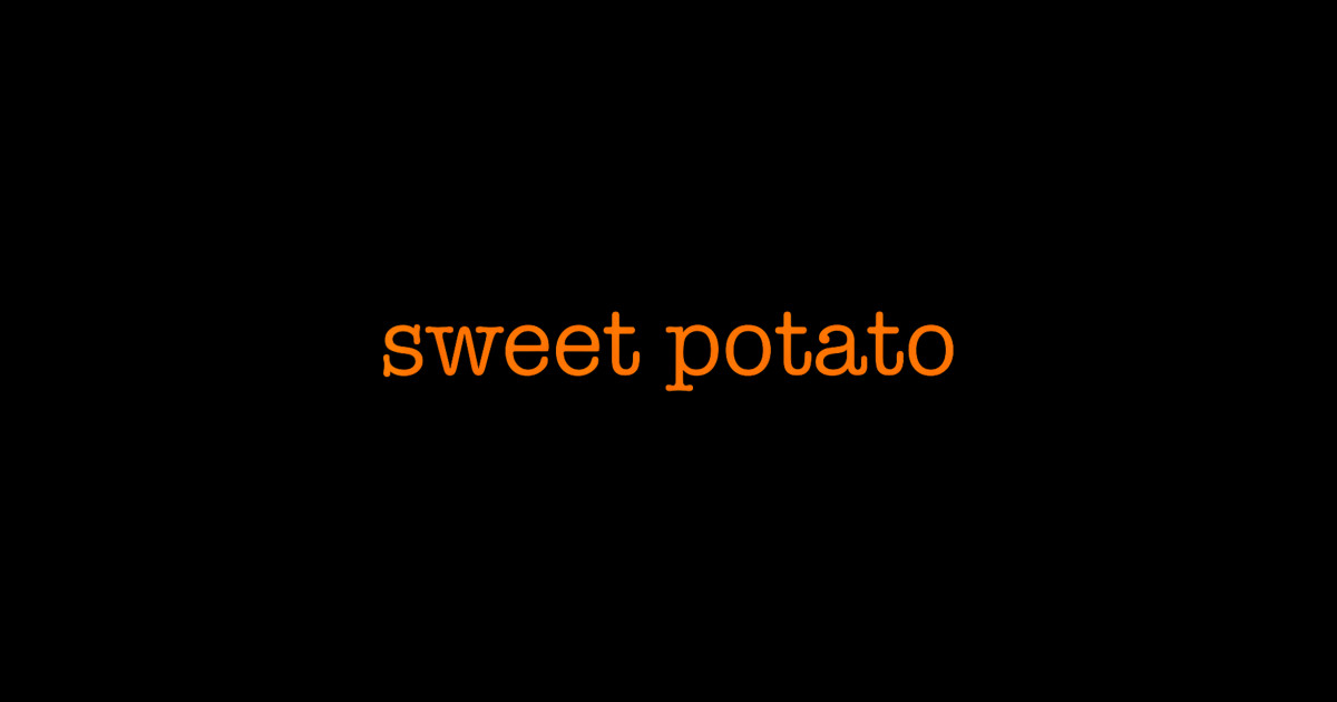 Sweet Potato Mean Potato Silly Thanksgiving - Thanksgiving Couple ...