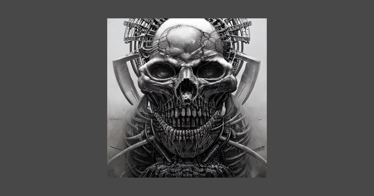 God of mechanical skeletons - Skeletons - T-Shirt | TeePublic