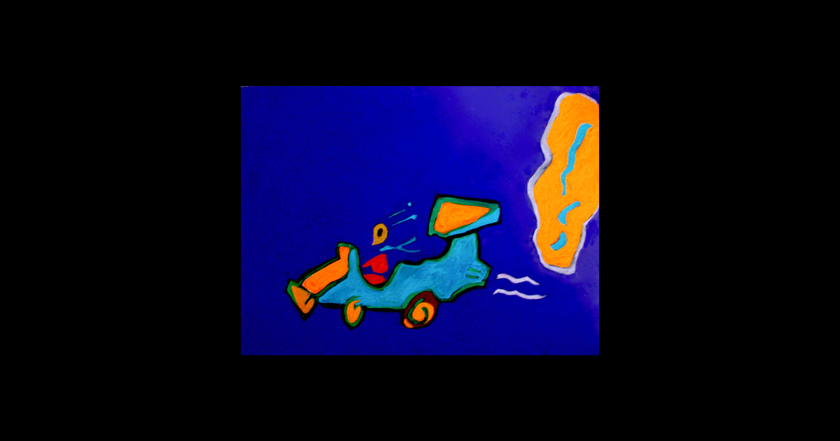 Racer Ant - Cartoony - Sticker | TeePublic