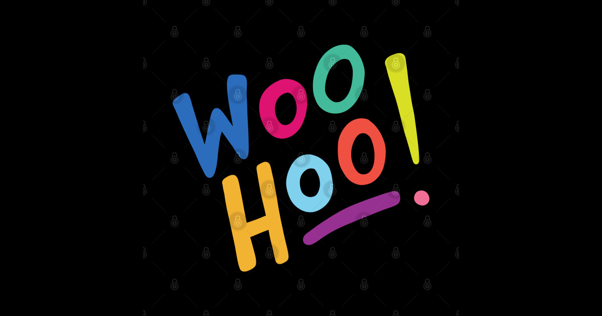 Woo Hoo! - Woohoo - Sticker | TeePublic