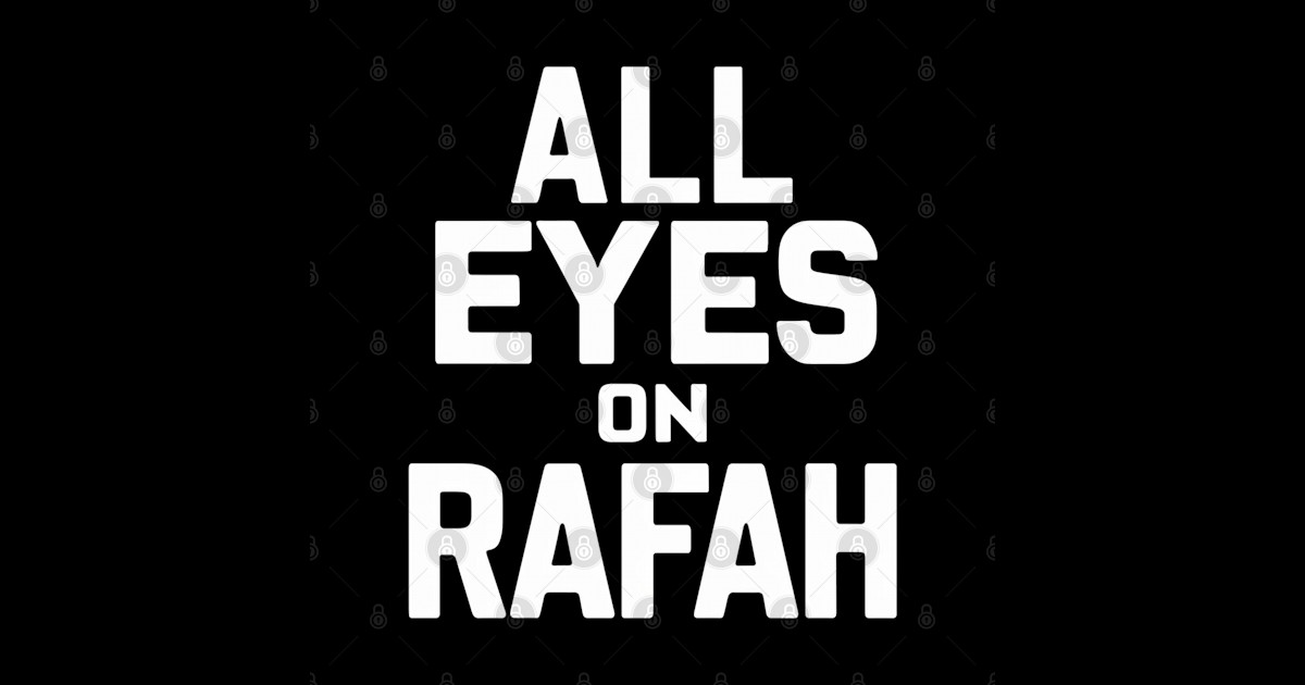 All Eyes On Rafah - All Eyes On Rafah - Sticker | TeePublic