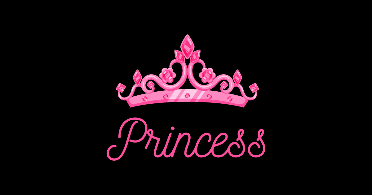 Princess Crown - Princess Crown - Sticker | TeePublic