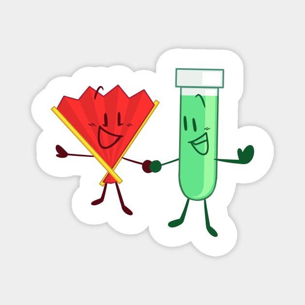 Fan and Test Tube (Inanimate Insanity) - Inanimate Insanity - Magnet ...