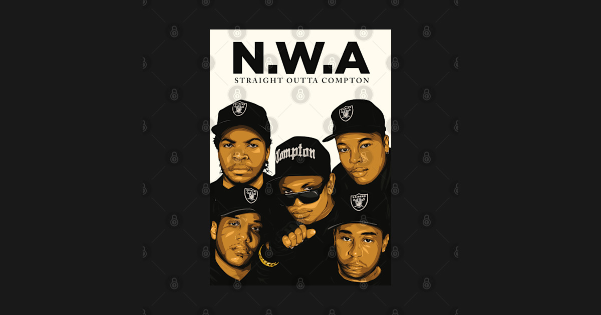 NWA - Hip Hop Group - Nwa - T-Shirt | TeePublic