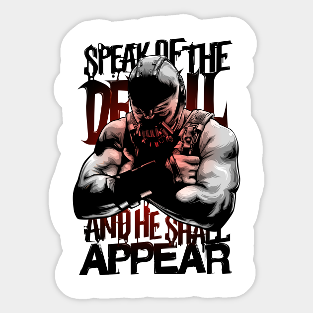 Bane - Batman - Sticker | TeePublic