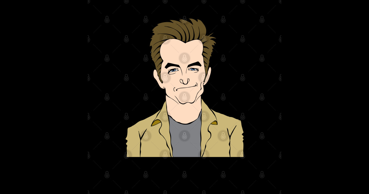 MATTHEW PERRY FAN ART!! - Matthew Perry - Sticker | TeePublic