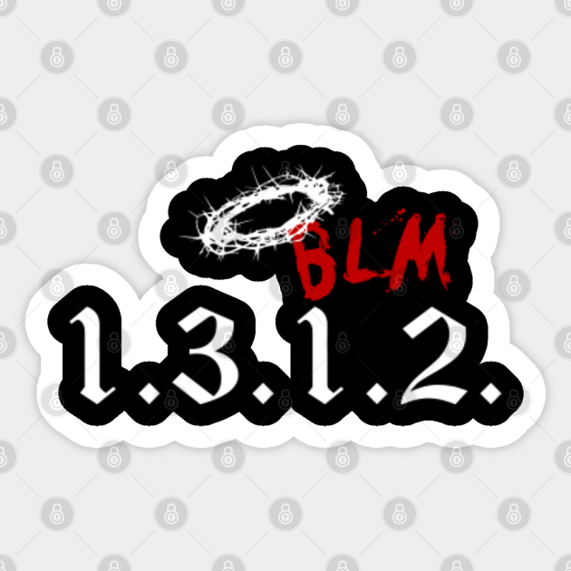 1312(acab) blm 2020 - Acab 1312 - Sticker | TeePublic