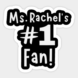 Ms Rachel Stickers for Sale | TeePublic