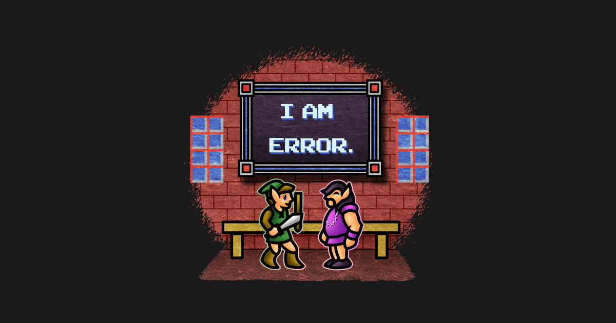 I am Error - Zelda - T-Shirt | TeePublic