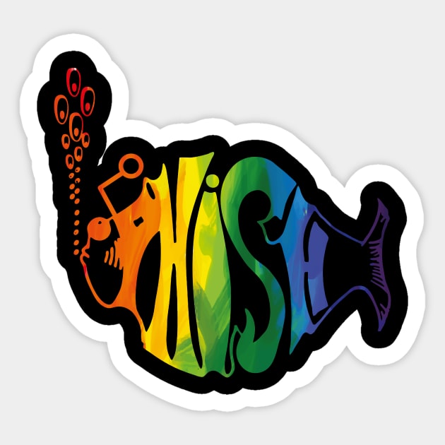 Phish Color - Best Seller - Sticker | TeePublic