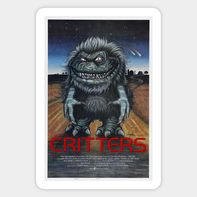 Critters Movie Poster - Critters - Sticker | TeePublic