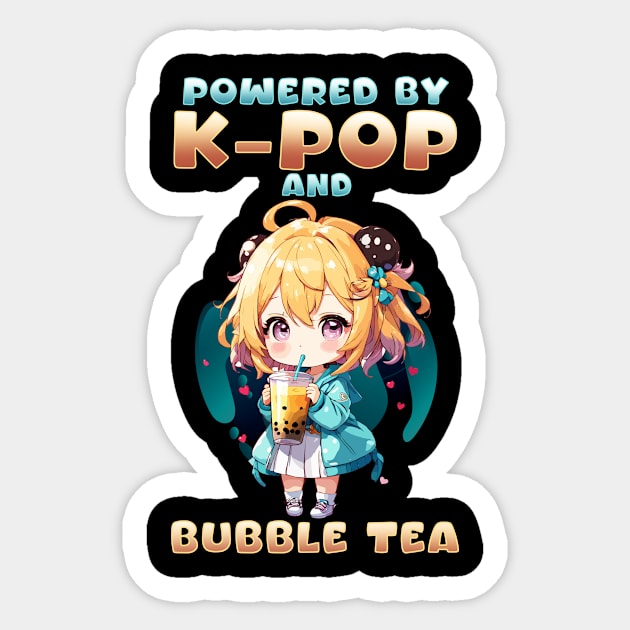 Bubble Tea Boba I K-POP Music Lover Korean Milk Anime - Bubble Tea ...