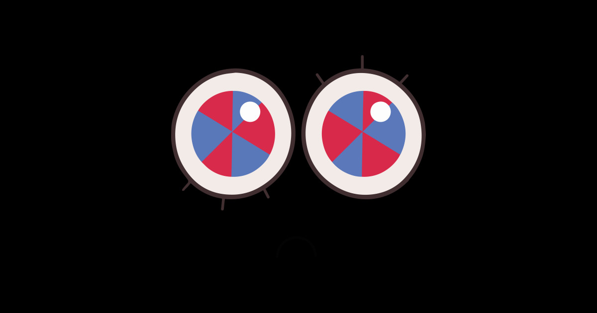 The Pomni Eyes - The Amazing Digital Circus - Sticker | TeePublic