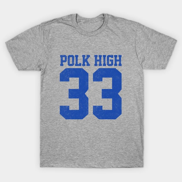 Polk High #33 vintage Al Bundy jersey - Al Bundy - T-Shirt | TeePublic
