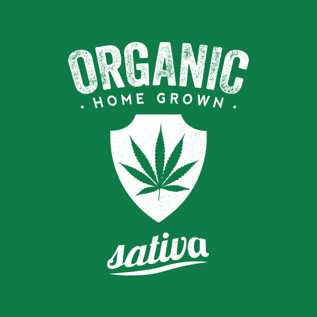 Organic Sativa - Organic - T-Shirt | TeePublic