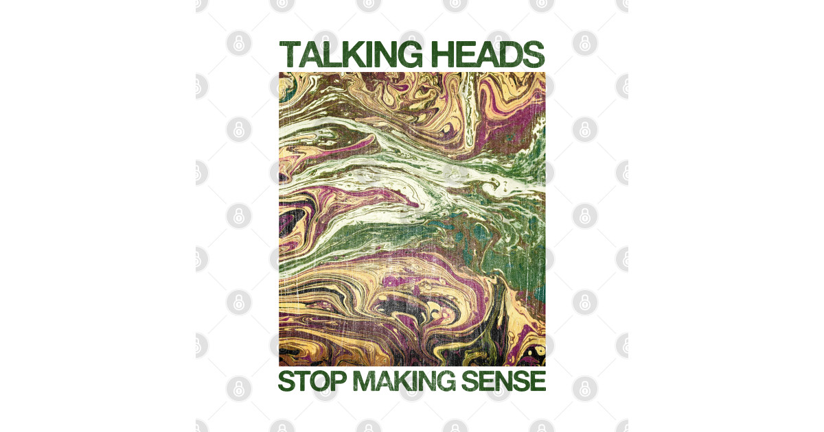 Talking Heads ••• Aesthetic Fan Art Retro - Talking Heads - T-Shirt ...