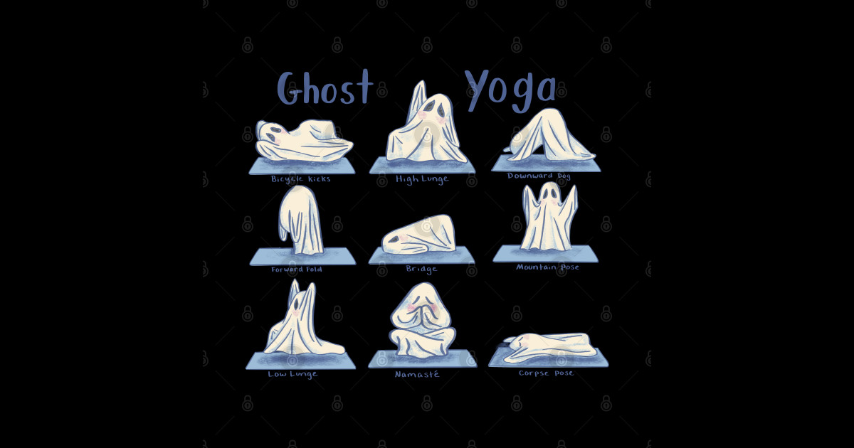 Ghost Yoga - Ghost Yoga - Sticker | TeePublic
