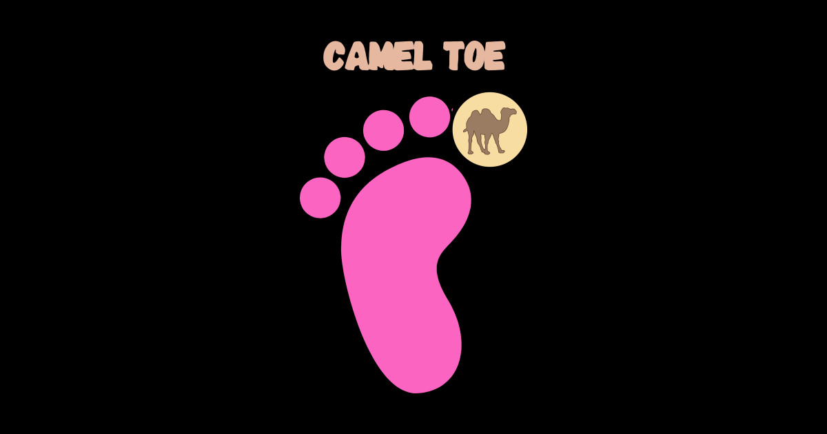 Camel toe - Camel Toe Merch - Sticker | TeePublic