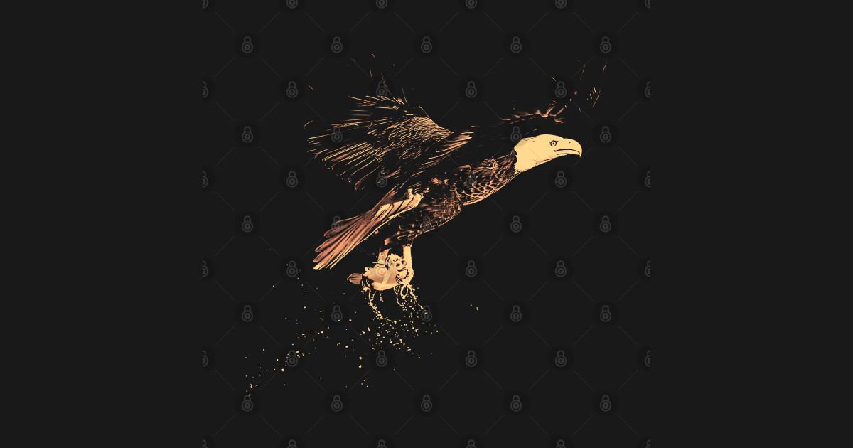 Eagles Flying So High - Classic Fanmade ••• Vintage - Eagles - T-Shirt ...