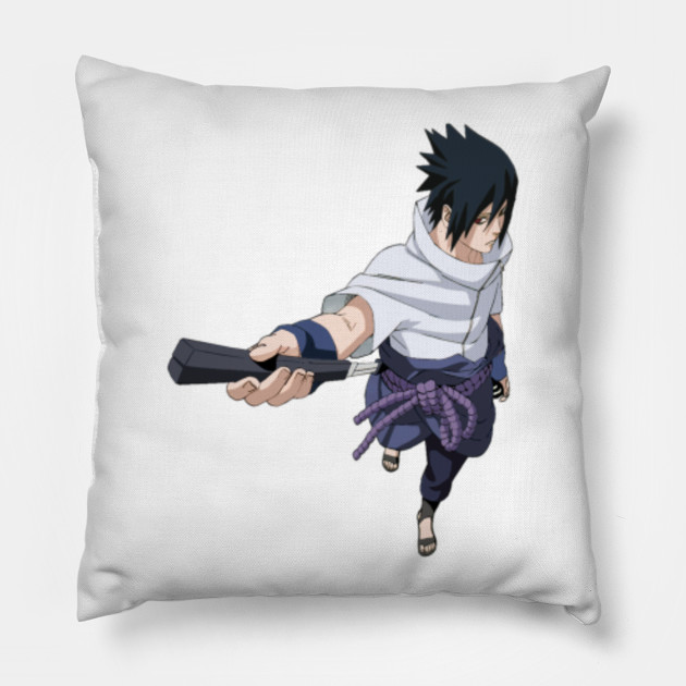 Naruto Shippuden Sasuke Uchiha Sasuke Pillow Teepublic
